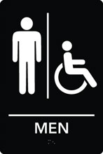 MitUSA ADA COMPLIANT MEN HANDICAP 6x9