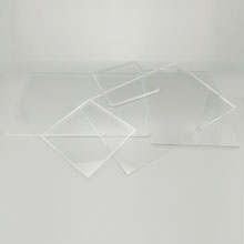 Clear Acrylic Shape W/ Bevel 3 X 9 X 1/8"